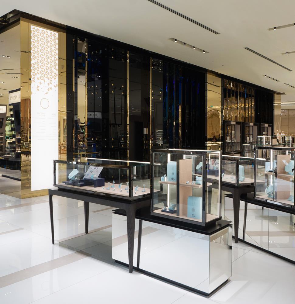 Proyecto Salam Department Store - Mall of Qatar con gres porcelánico de ...